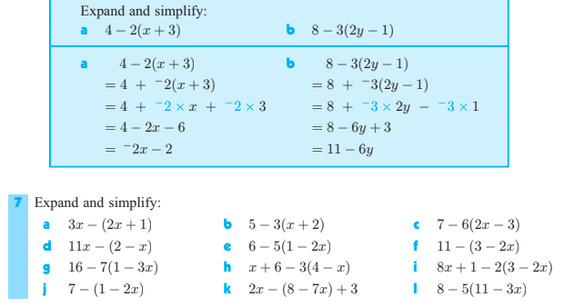 10C1MAT20: Expanding and simplifying algebraic expressions | MHOL